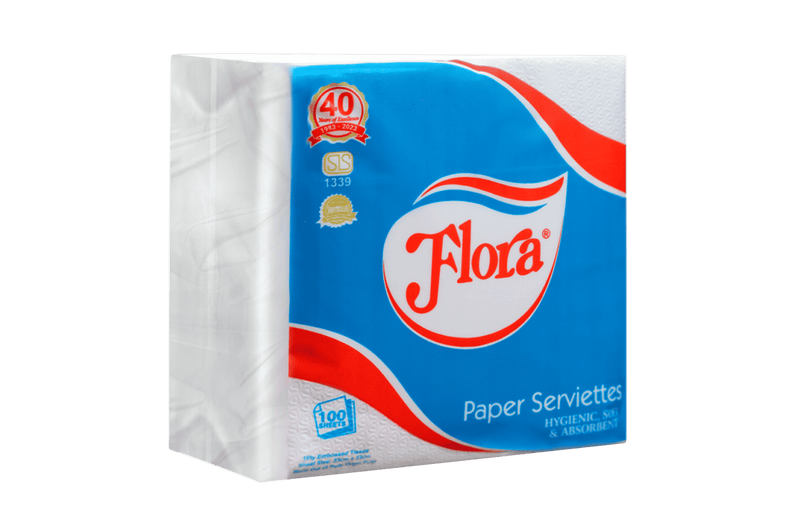 Flora Tissues | Premium Paper Serviettes,Toilet Rolls & More – FloraTissues